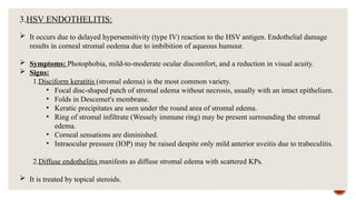 Viral keratitis in corenea of human eyes | PPTX