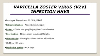 Viral lesions in children | PPTX