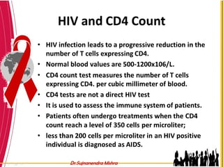 Viral Load and T-Cell (CD4) Counts: Why They Matter | PPT