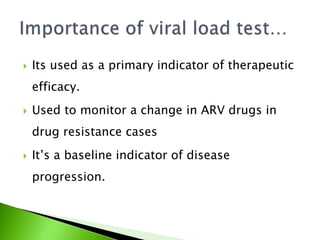 Viral load test | PPTX