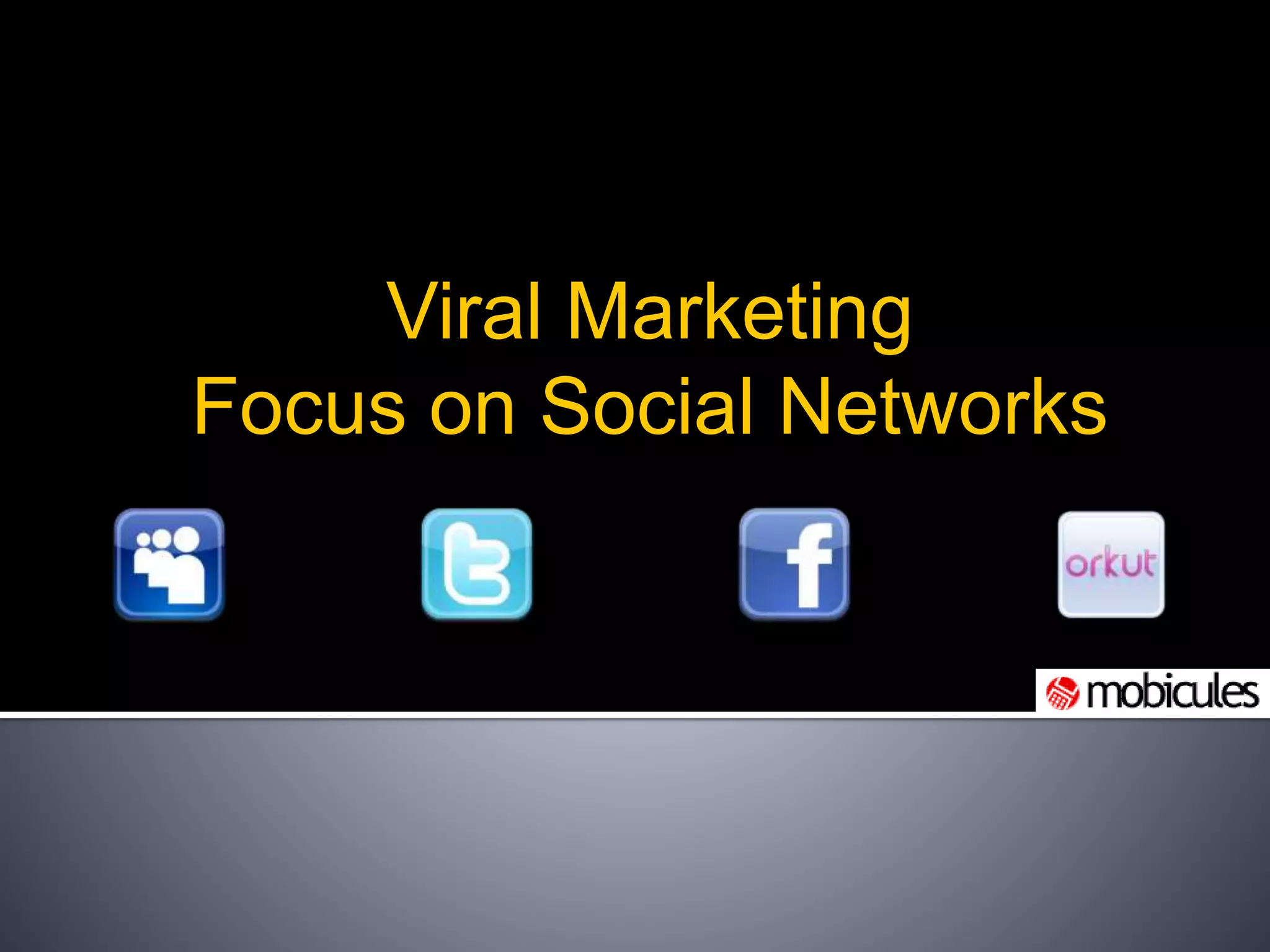 Social Media & Viral Marketing | PPTX