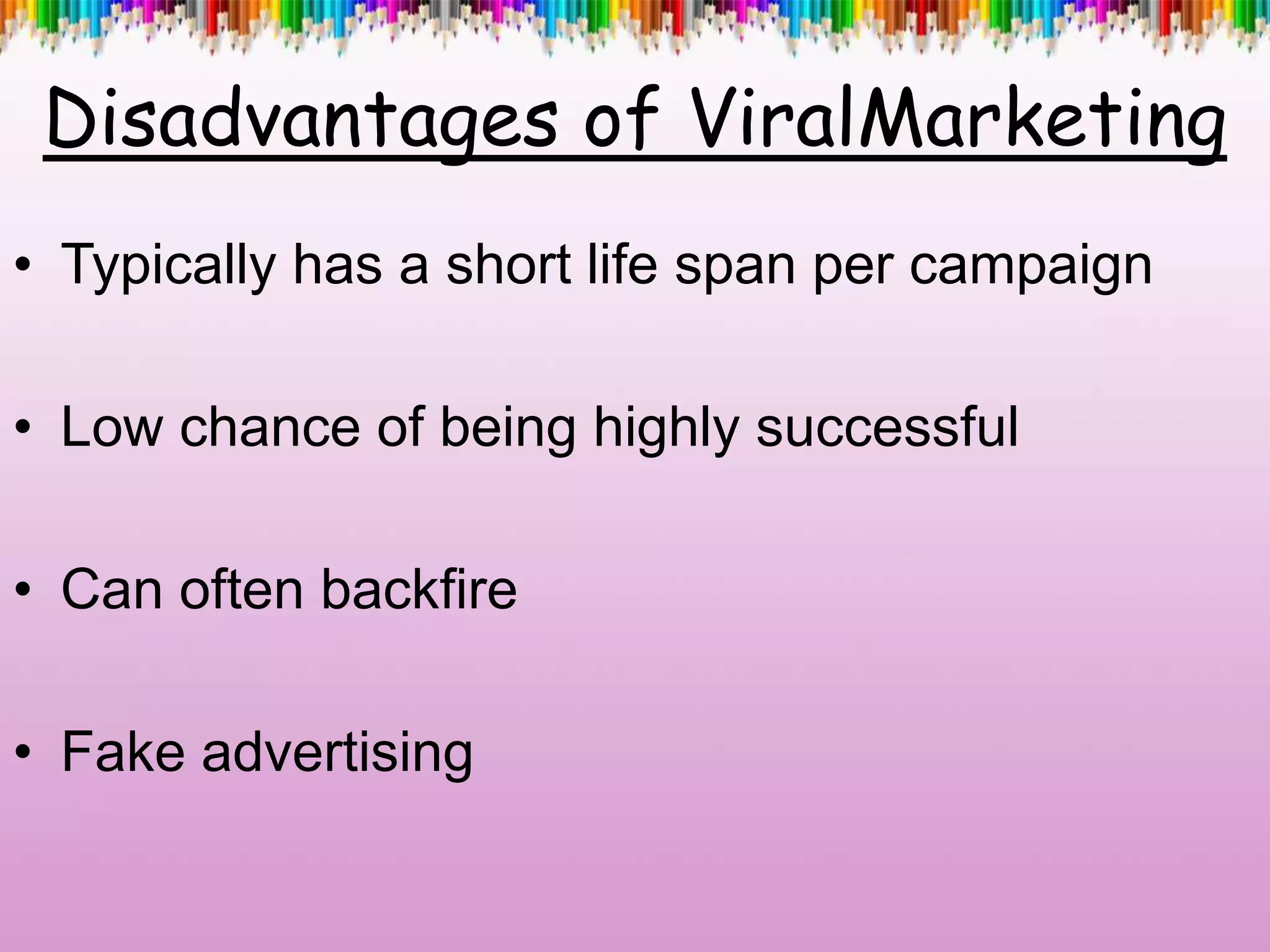 Viral marketing with an example | PPTX