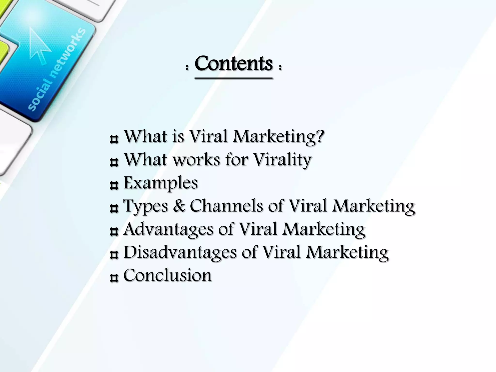 Viral Marketing | PPTX