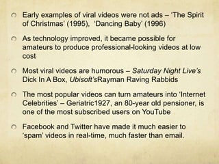 Viral Marketing Campaigns | PPTX