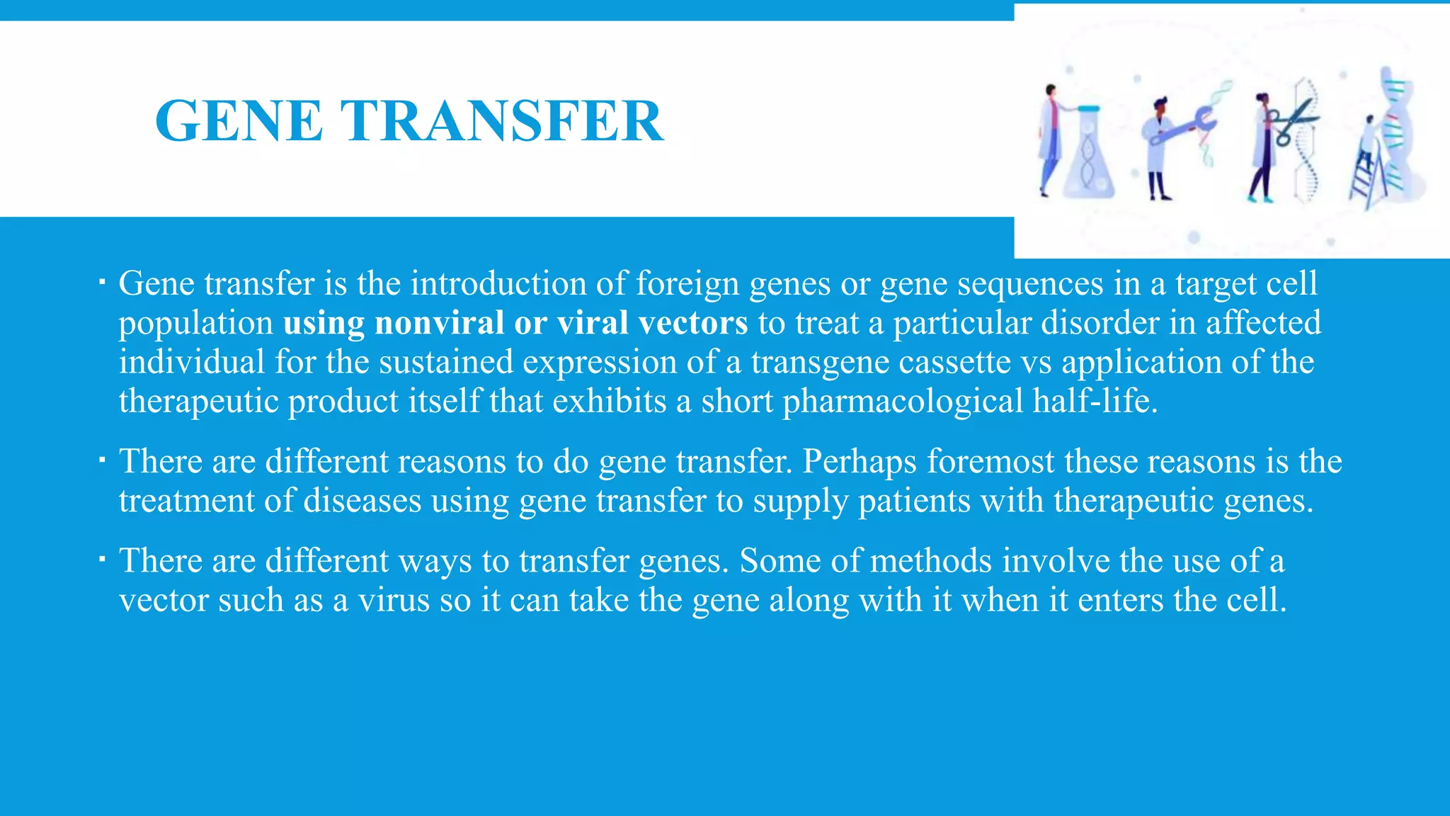 Viral Methods for Gene Transfer | PPTX