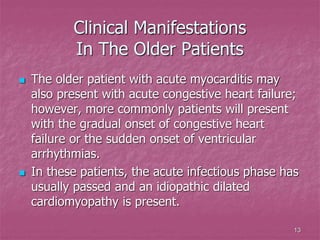 viral myocarditis in pediatrics age group .ppt