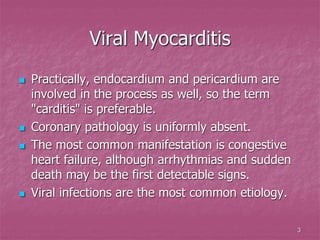 viral myocarditis in pediatrics age group .ppt