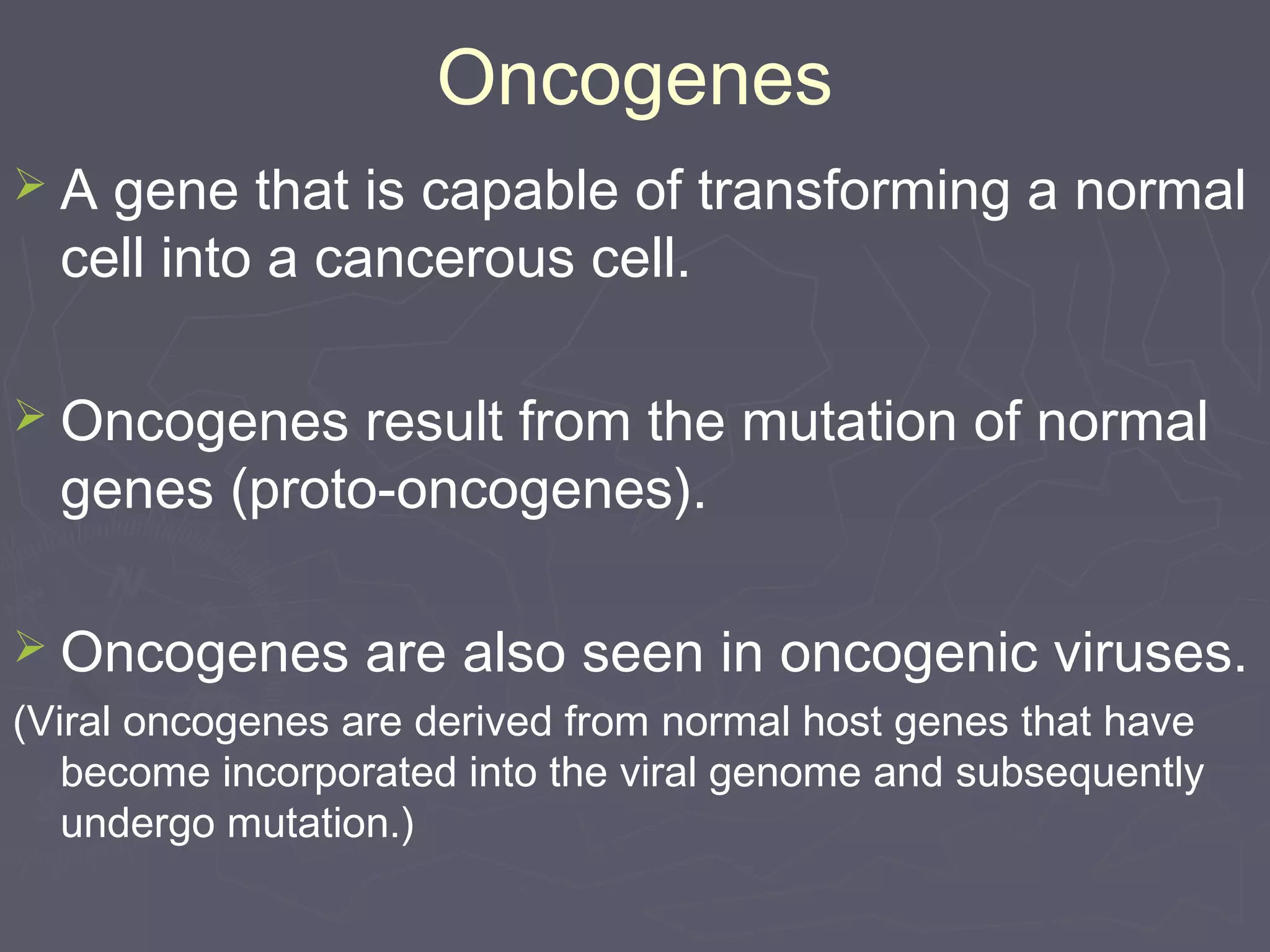 Viral oncogenesis | PPT