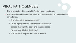 viral pathogenesisviral pathogenesisviral pathogenesisviral ...
