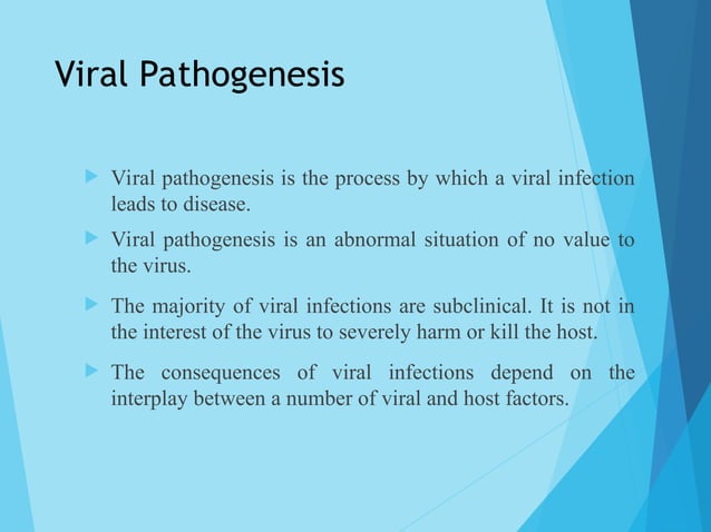 viral pathogenesis.ppt powerpoint presentation | PPT