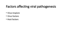 Viral Pathogenesis .how virus grows its types and its dis adventages ...