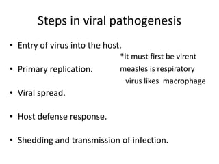 Viral Pathogenicity.pptx | Infectious Diseases | Diseases and Conditions