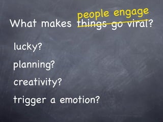 Going Viral - aka Media Sharing | PPT