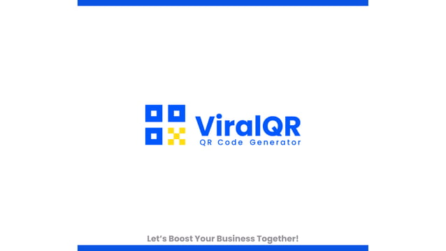 Welocme to ViralQR, your best QR code generator. | PPT