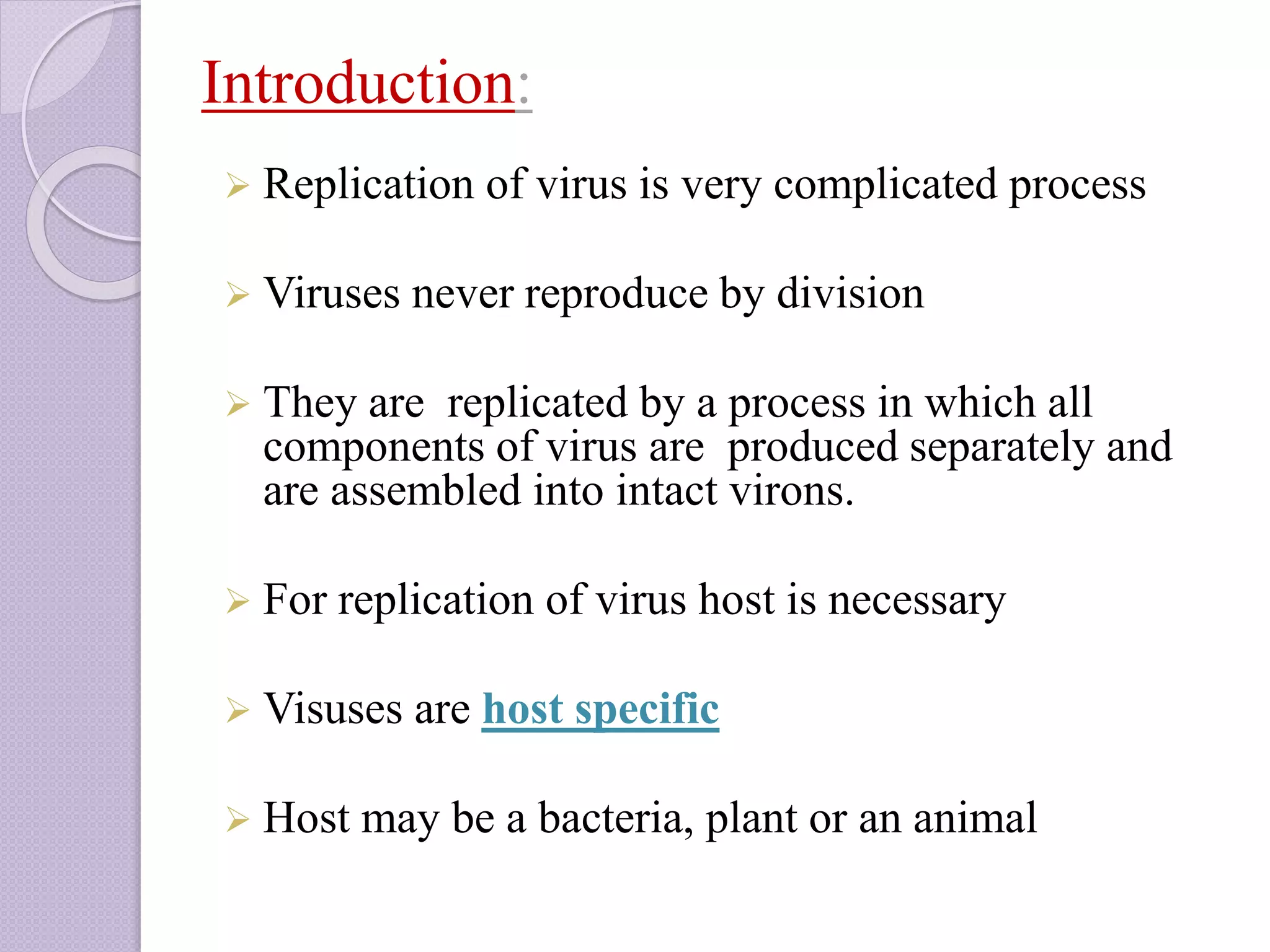 Viral replication | PPTX