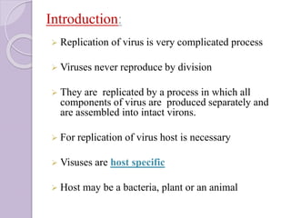 Viral replication | PPTX