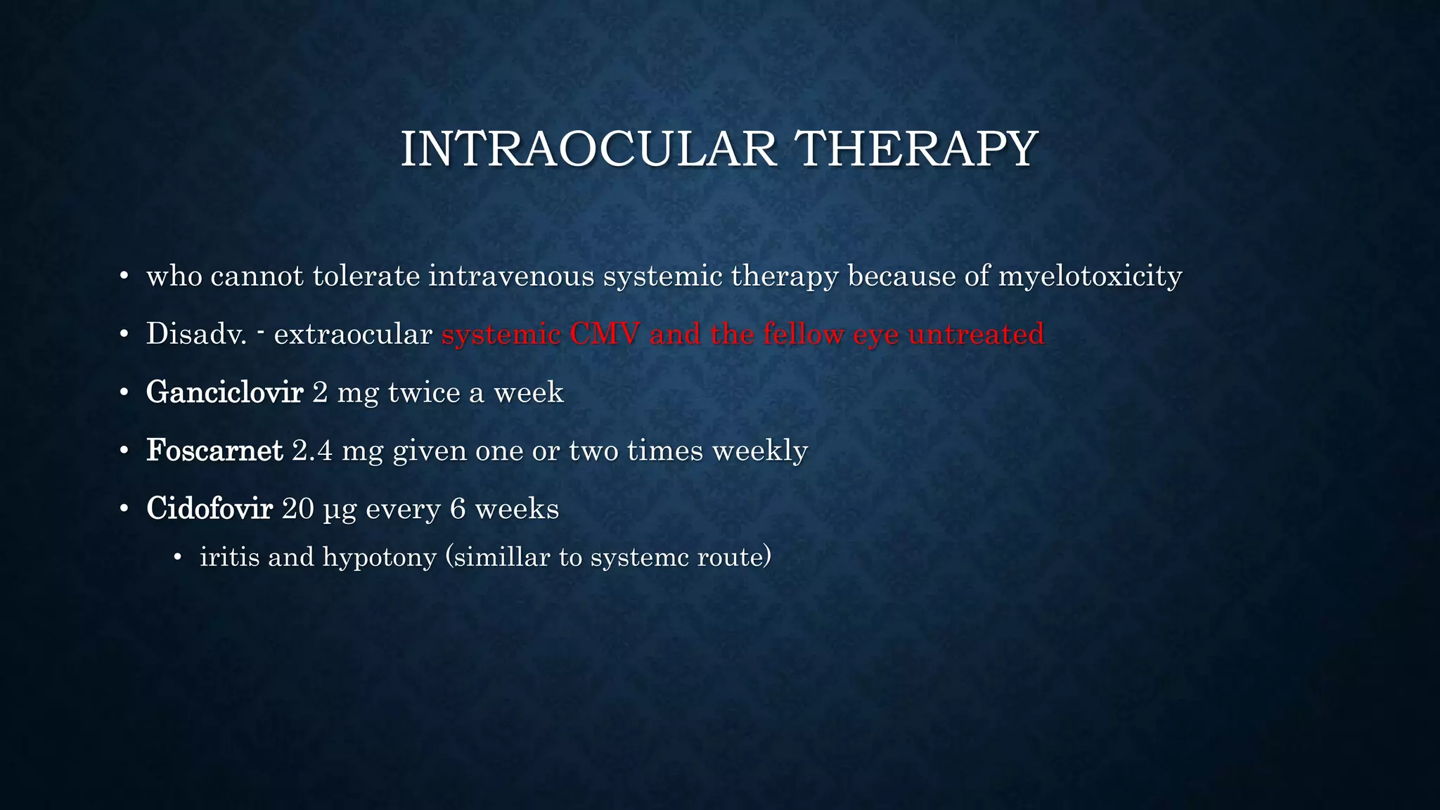 Viral retinitis | PPT