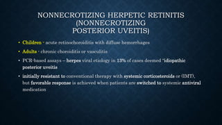 Viral retinitis | PPTX