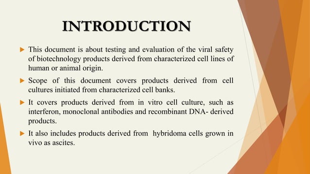 Presentation on ICH guidelines Q5A (R1) and Q4B Annex 2 (R1) | PPTX ...
