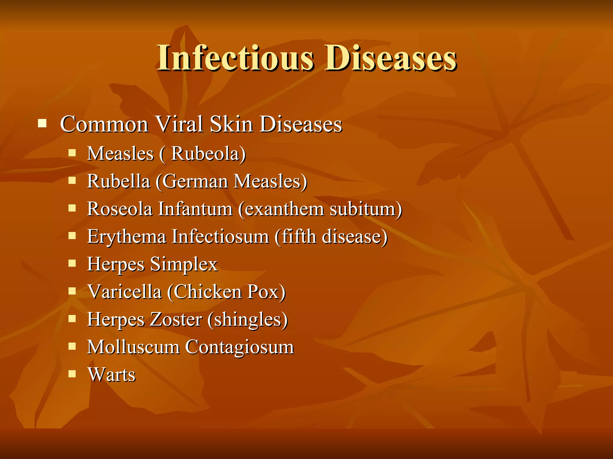 Viral skin infection | PPT