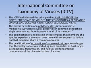 Viral taxonomy | PPTX