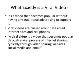 Viral video | PPTX