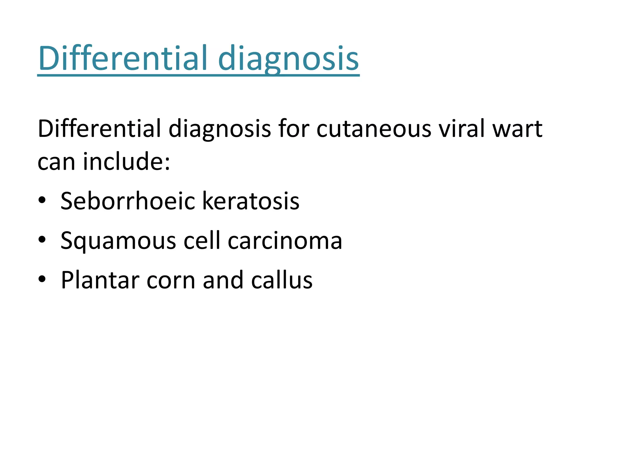 Viral warts | PPTX