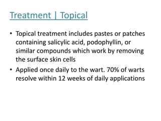 Viral warts | PPTX