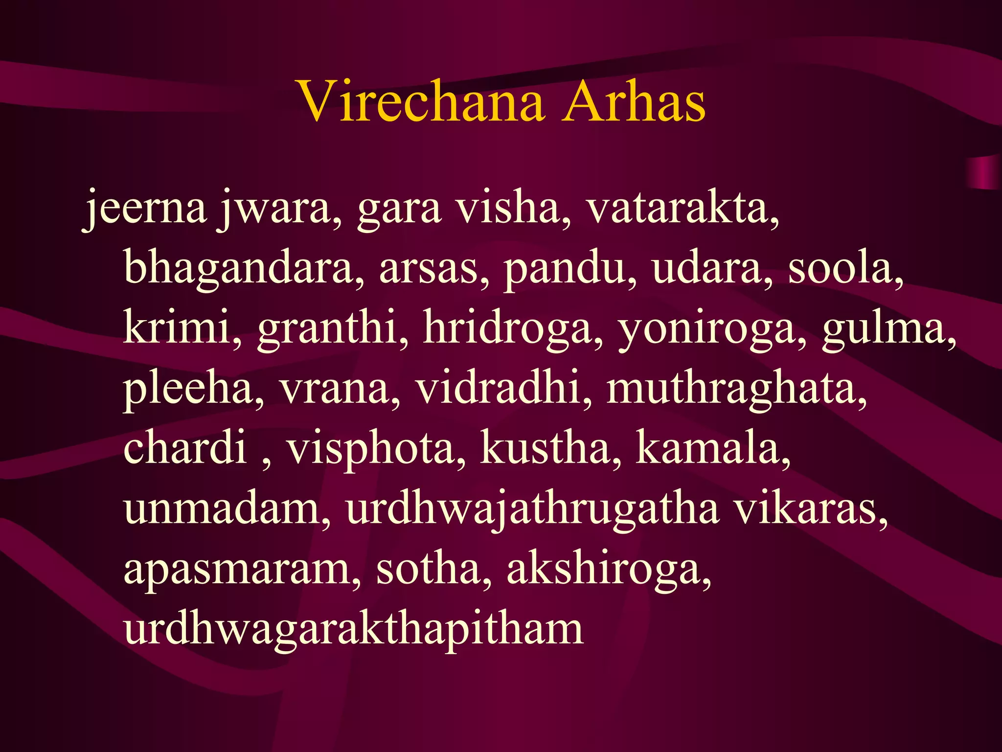 Virechana | PPT