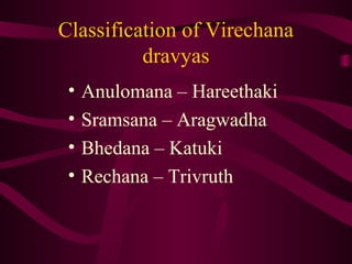 Virechana | PPT