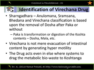 Virechana 02 varanasi | PPT