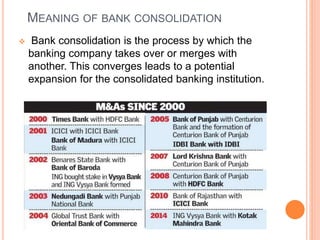 MERGER OF BANKS & NPA ISSUE | PPTX