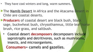 Desert ecosystem and component of ecosystem by Virender.ESDM.pptxpptx | PPT