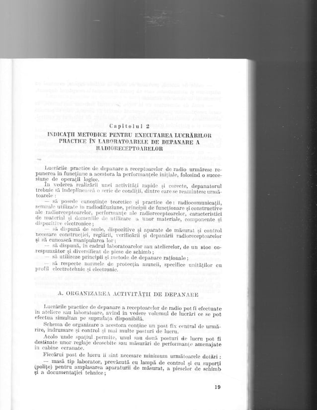 Virgil Teodorescu - Lucrari practice de depanare a radioreceptoarelor | PDF