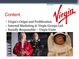 Virgin Group Ltd. | PPTX | Business Administration | Business
