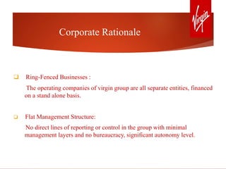 Virgin Group Strategic Development | PPTX