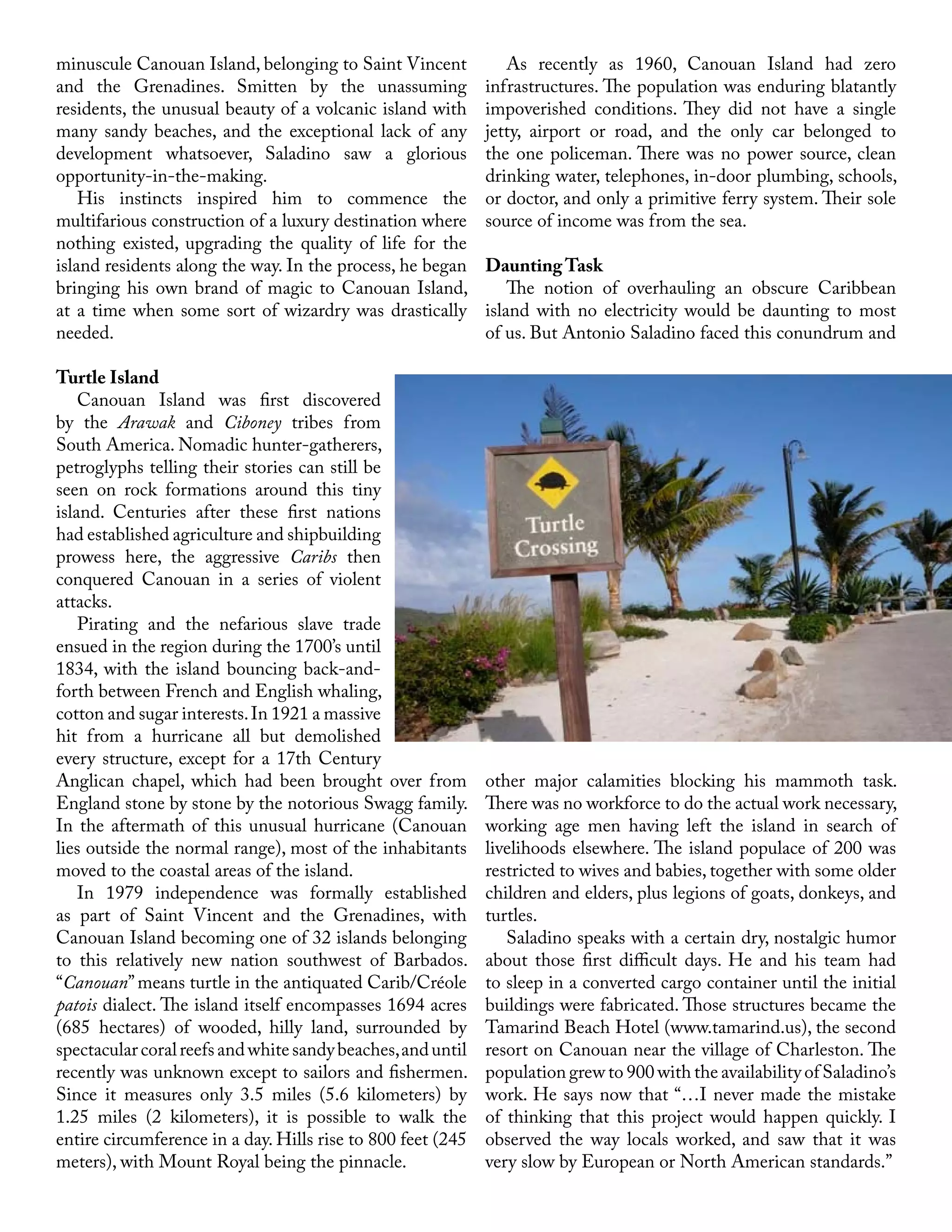 Virgin Air Canouan Island | PDF