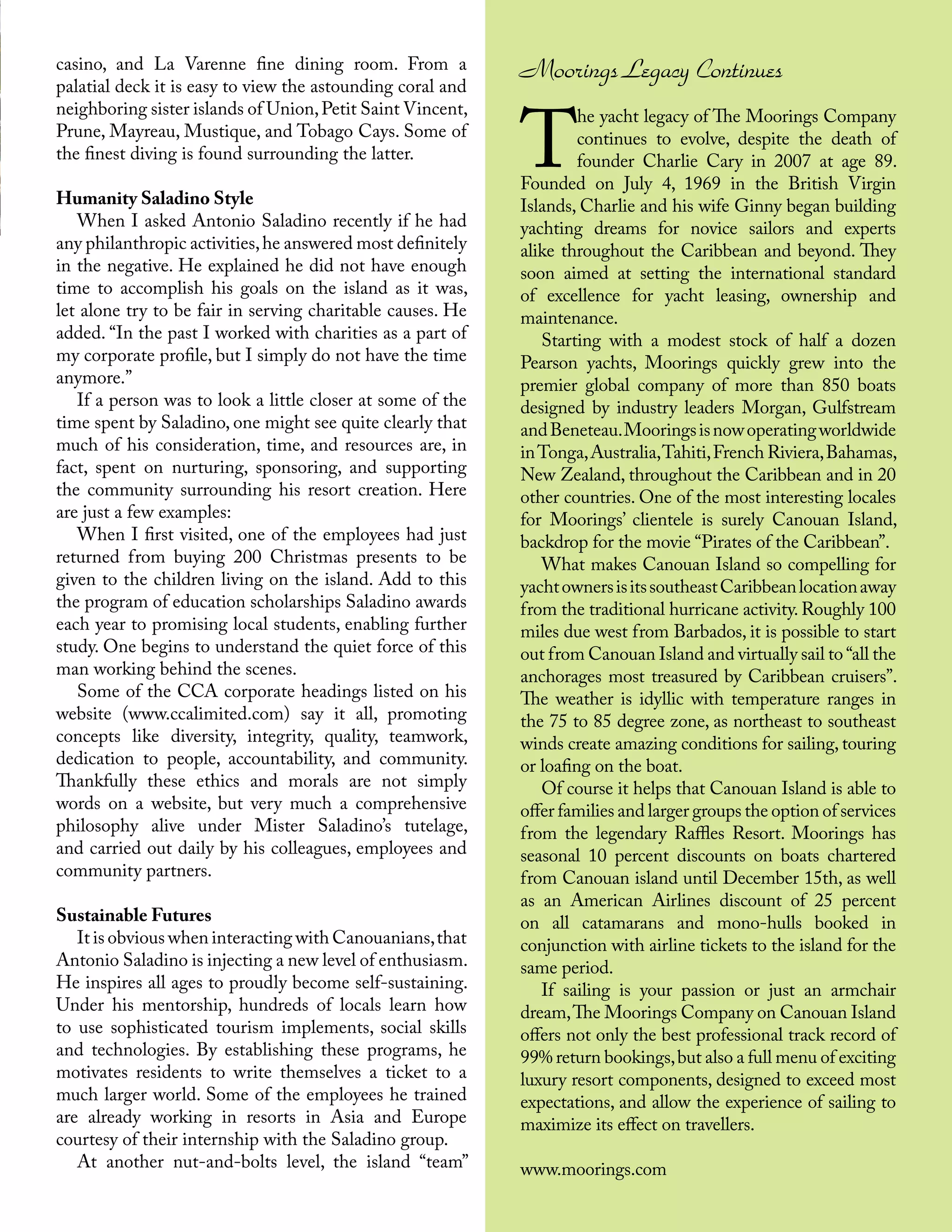 Virgin Air Canouan Island | PDF