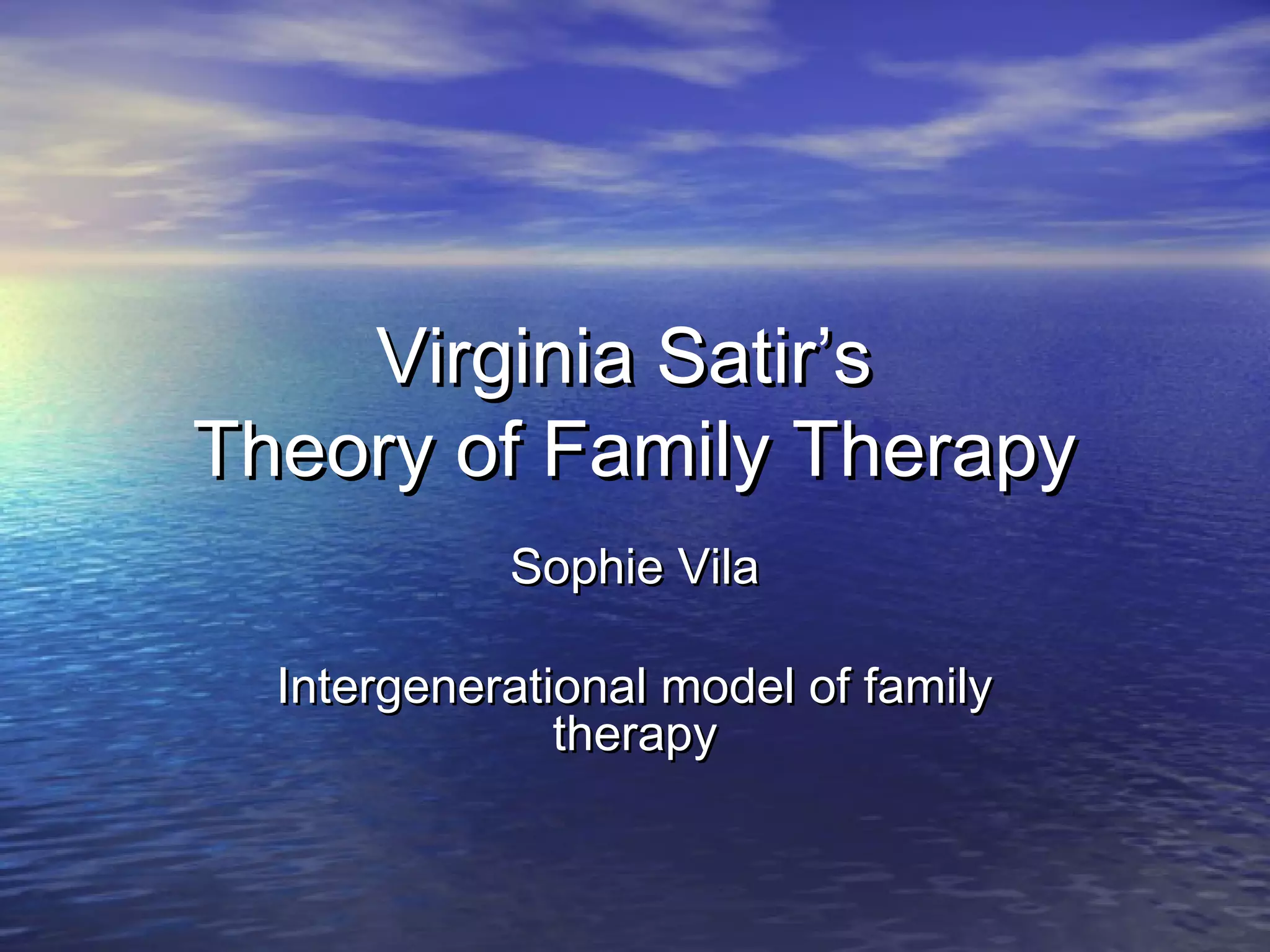 Virginia Satir | PPT