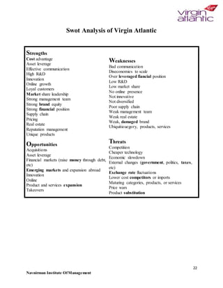 Virgin atlantic | DOCX