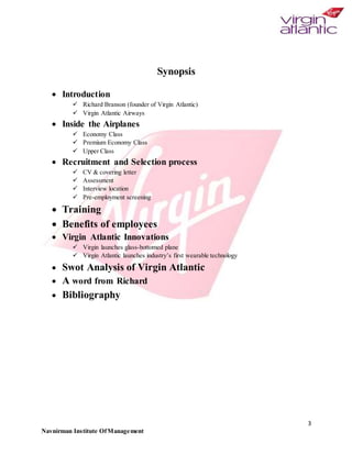 Virgin atlantic | DOCX