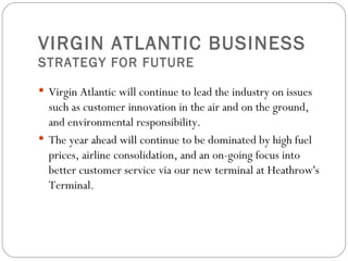 Virgin atlantic airways | PPT
