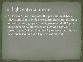 Virgin atlantic limited | PPTX