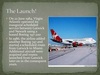 Virgin atlantic limited | PPTX | Air Travel | Travel Type