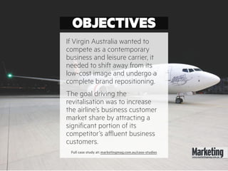 Case study: Virgin Australia Rebrand and Repositioning (from Virgin ...