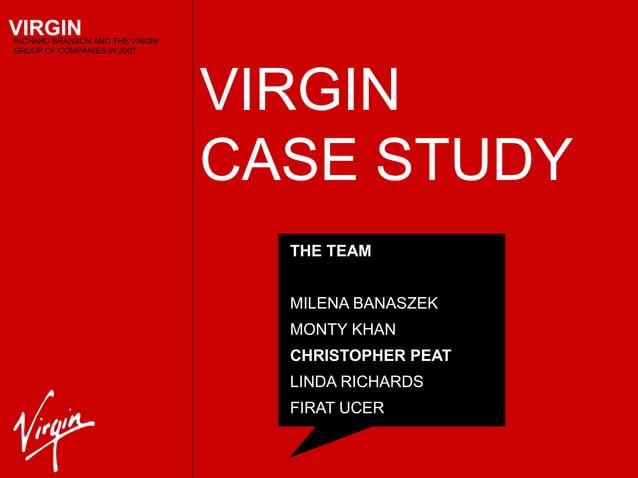 Virgin case study for MBA | PPT | Business Administration | Business