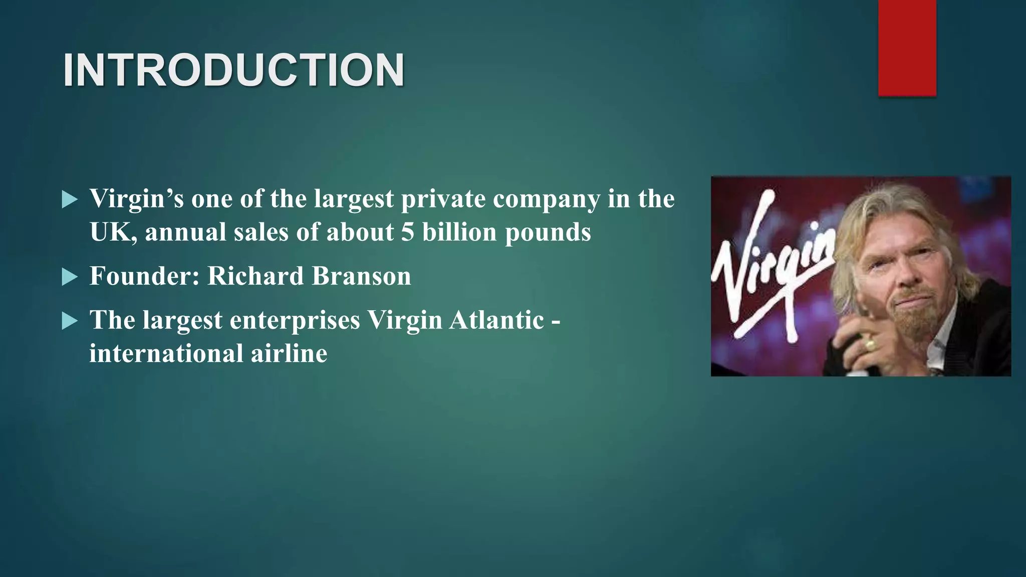 Virgin analysis | PPTX