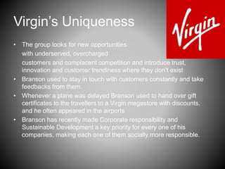 Virgin Group by Arindam Gohain,NIT Silchar | PPT