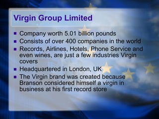 Virgin groupltd | PPT