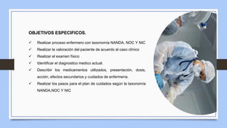 proceso enfermero con la taxonomia nanda | PPTX